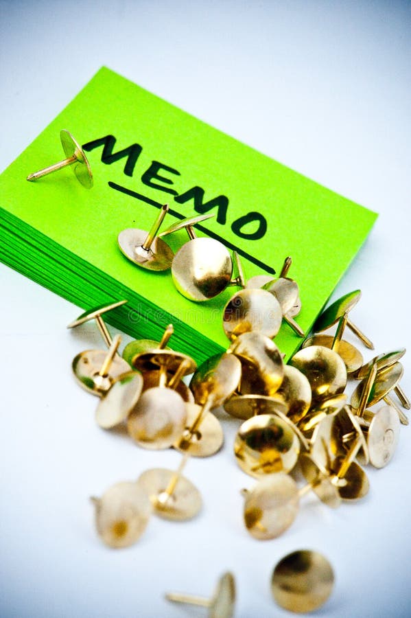 Memo with tacks stock photo. Image of post, bulletin, office - 8371482