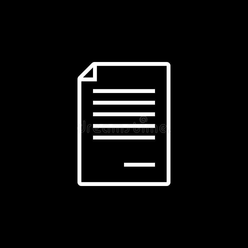 Memo Notepad Thin Line Icon, Outline Vector Logo Illustration, L Stock ...