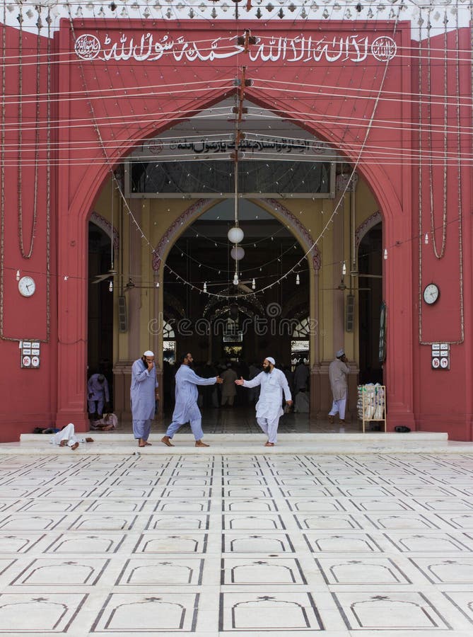 Karachi New Memon Masjid Mosque 27 Redactionele Afbeelding - Image of ...