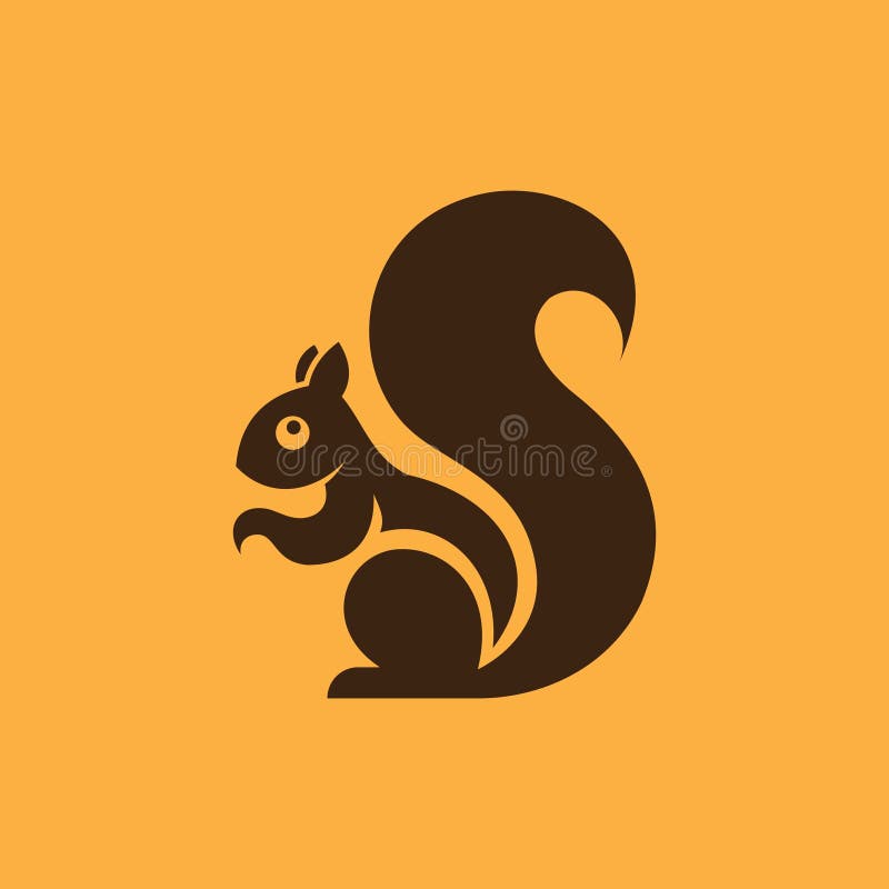 Memorable Squirrel Logo for Companies Stock Vector - Illustration of ...