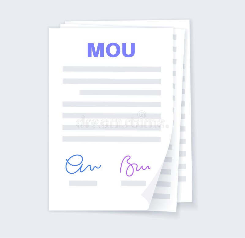 Agreement Memorandum Stock Illustrations – 453 Agreement Memorandum ...
