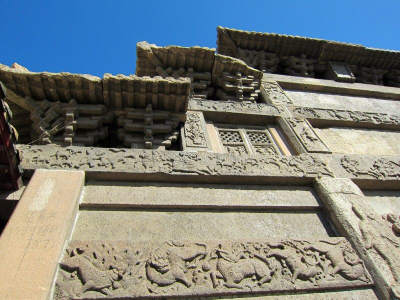 Memorial Arch of Chinese Traditional Style Stock Photo - Image of ...