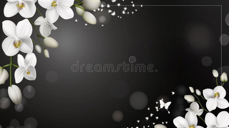 Memorial Banner for a Funeral Service Home Featuring a Border of White ...