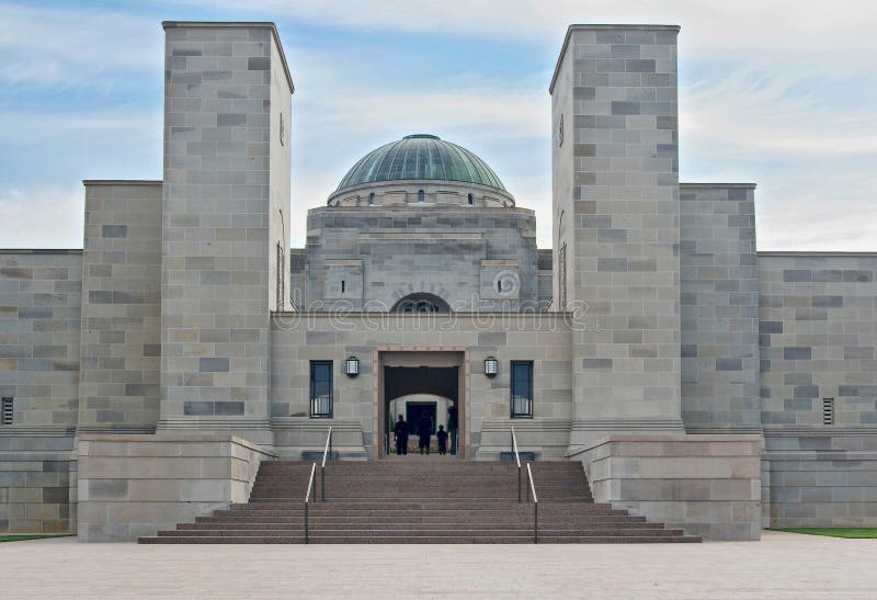 Memorial Canberra Da Guerra Foto de Stock - Imagem de canberra ...