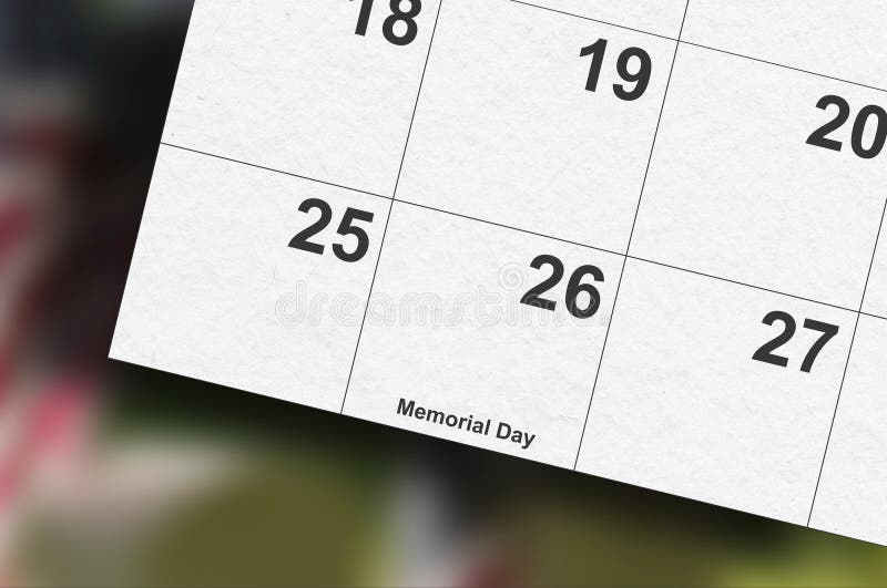 May Holiday 2026 Memorial Day Cartoon Stock Photos - Free & Royalty ...