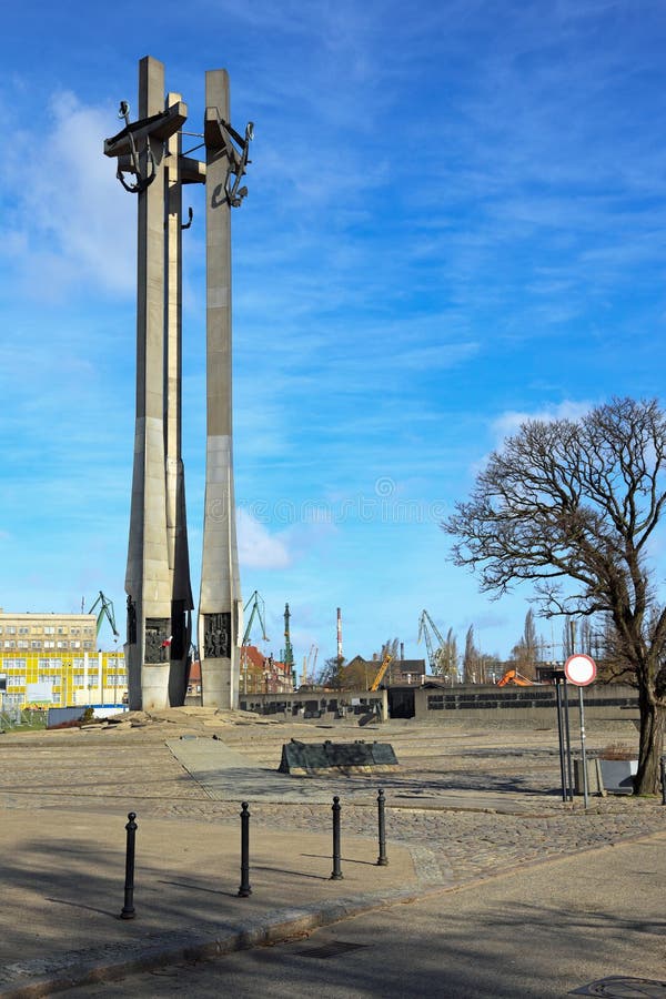 Memorial of the Fallen Shipyard Workers 1970 Editorial Stock Image ...