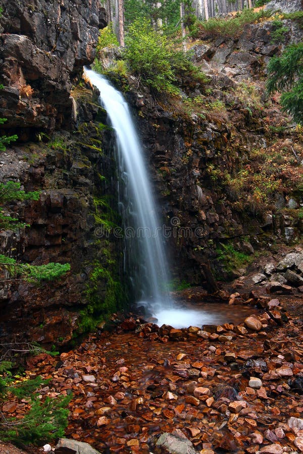Memorial Falls in Montana stock image. Image of habitat - 22355029