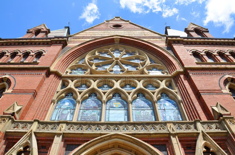 Memorial Hall, Harvard University, Cambridge, MA Stock Photo - Image of ...