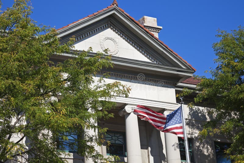 City Hall in Rockford stock image. Image of courthouse - 5658217