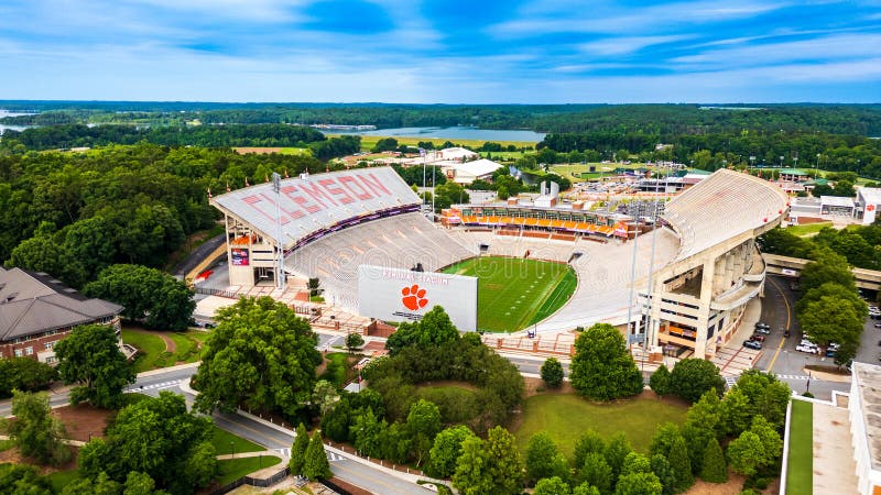 Memorial Stadium on the Clemson University Campus Editorial Stock Image ...