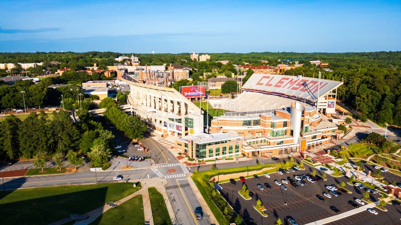 Memorial Stadium on the Clemson University Campus Editorial Stock Photo ...