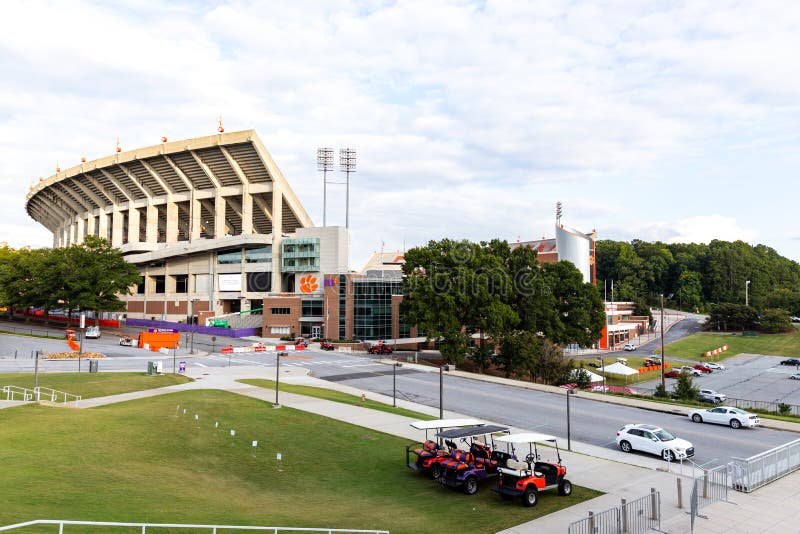 Memorial Stadium on the Clemson University Campus Editorial Photography ...