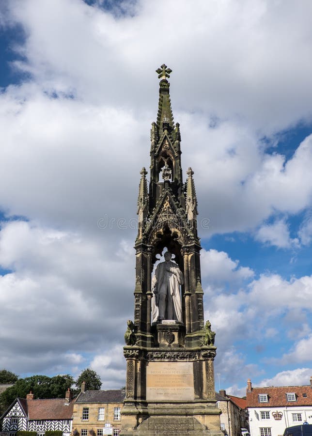 Memorial To William Second Baron Feversham Stock Image - Image of ...