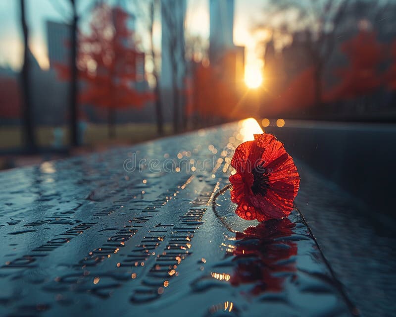 A Memorial Wall with Engraved Names Close-up Stock Image - Image of ...