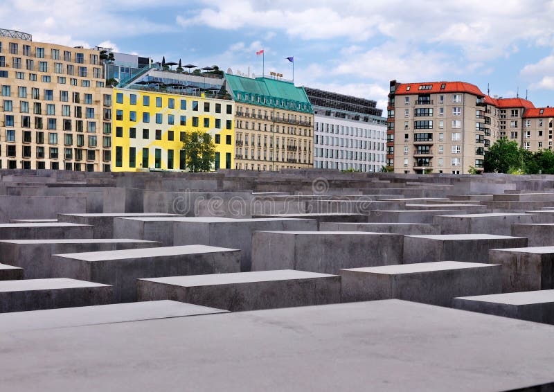 Memoriale Di Olocausto, Berlino Immagine Stock Editoriale - Immagine di ...