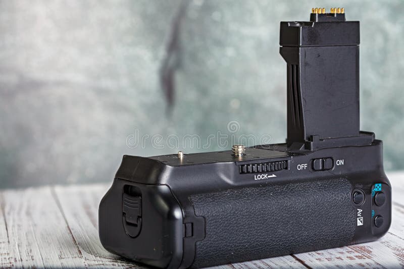 Battery Grip for Dslr Cameras . Stock Image - Image of digital ...