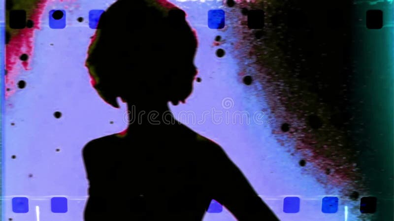 Memories on Vintage Film and Strip Effects Stock Footage - Video of ...