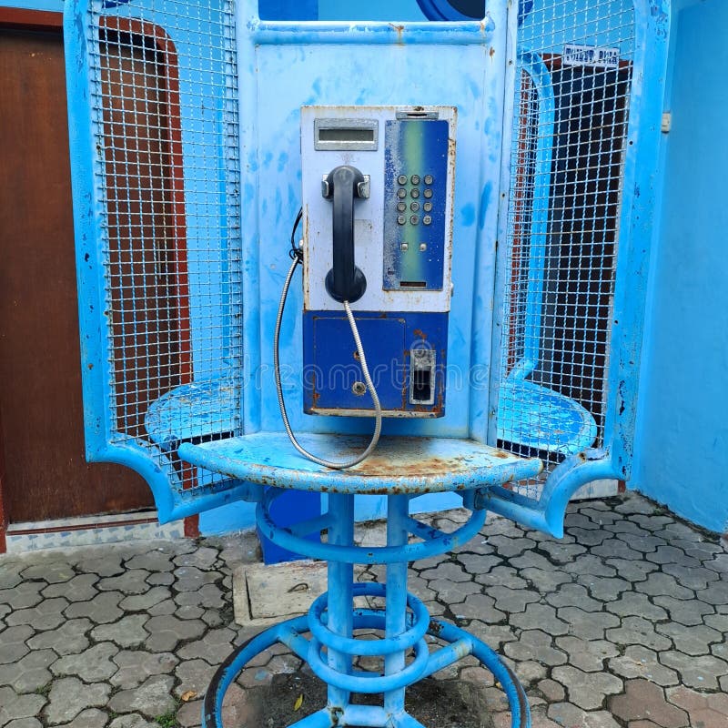 An Memorize of Coin Public Payphone Stock Photo - Image of payphone ...