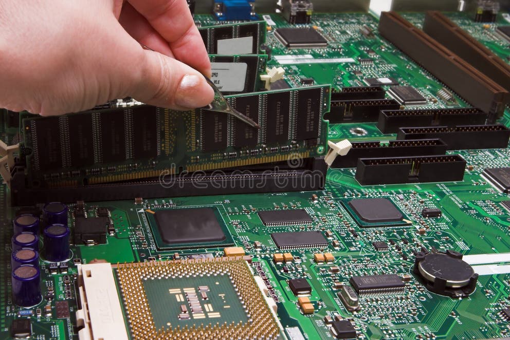 Memory stock image. Image of engineering, jacks, computer - 893247