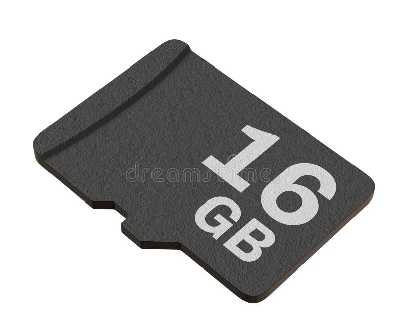 Memory Card with 16 GB Capacity, MicroSD Flash Storage Disc Stock ...