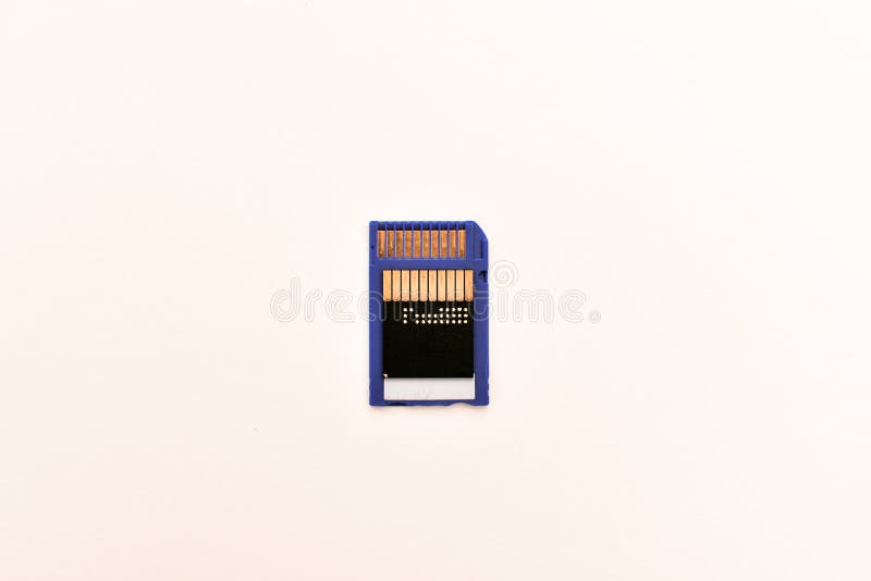 Memory card stock image. Image of data, gold, showing - 55236611
