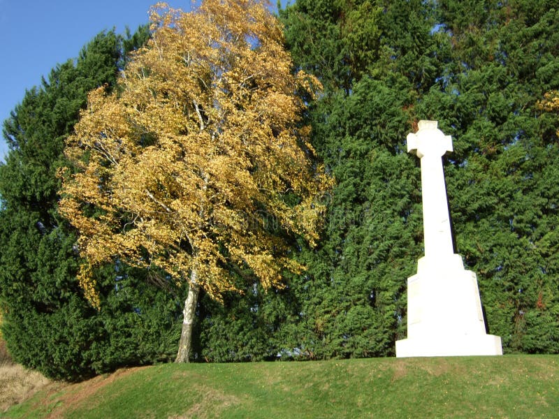 In Memory through Changing Seasons Stock Image - Image of grass, colour ...