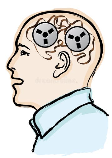 Memory confusion stock vector. Illustration of remember - 13442112