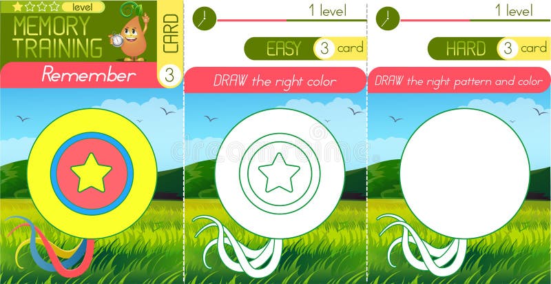 Colour and pattern kite3 stock illustration. Illustration of colour ...