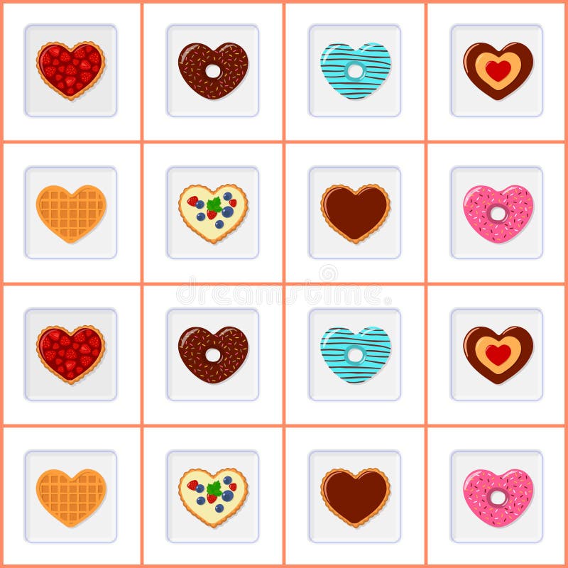 Memory Game. Developing Puzzle for Kids and Adults Stock Vector ...