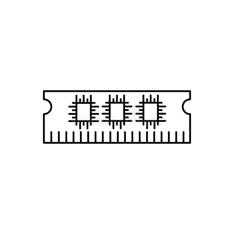 Ram Module Icon Stock Illustrations – 476 Ram Module Icon Stock ...