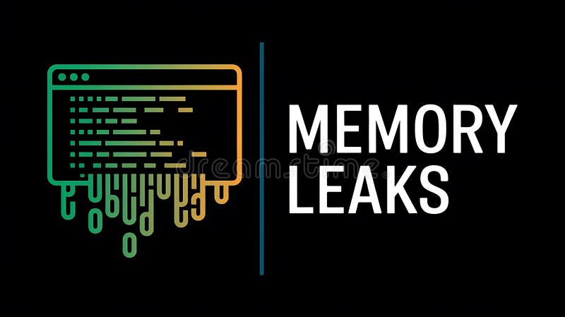 Memory Leaks stock illustration. Illustration of analyzing - 348303094