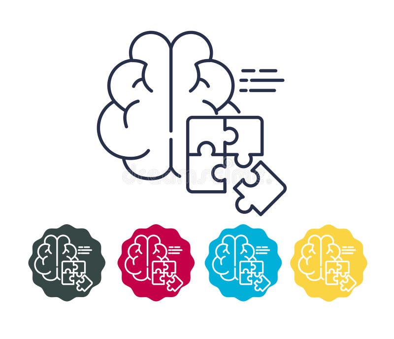 Memory Loss - Neurological Disorder of Brain - Stock Icon Stock ...