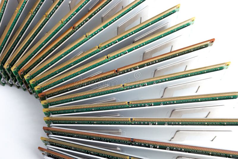 Memory Modules On The White Background Stock Photo - Image of dimm ... Memory Modules On The White Background Stock Photo - Image of dimm ...