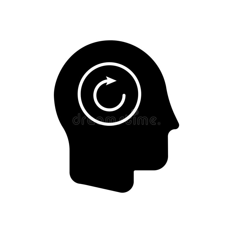 Memory Recall Icon Set. Recall Flashback Remembrance Vector Symbol in a ...