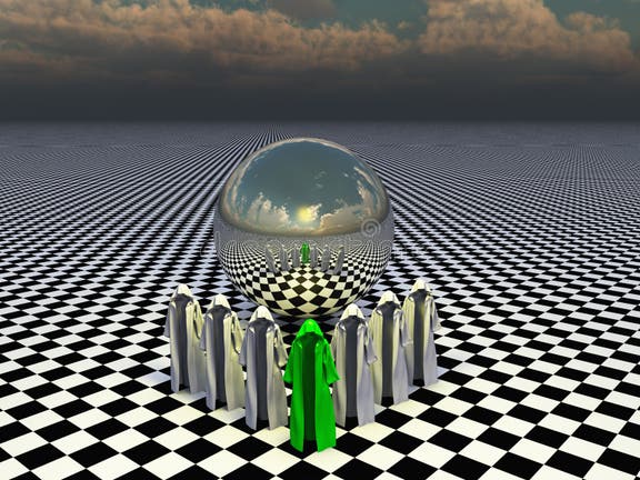 The memory sphere stock illustration. Illustration of fantasy - 27752760