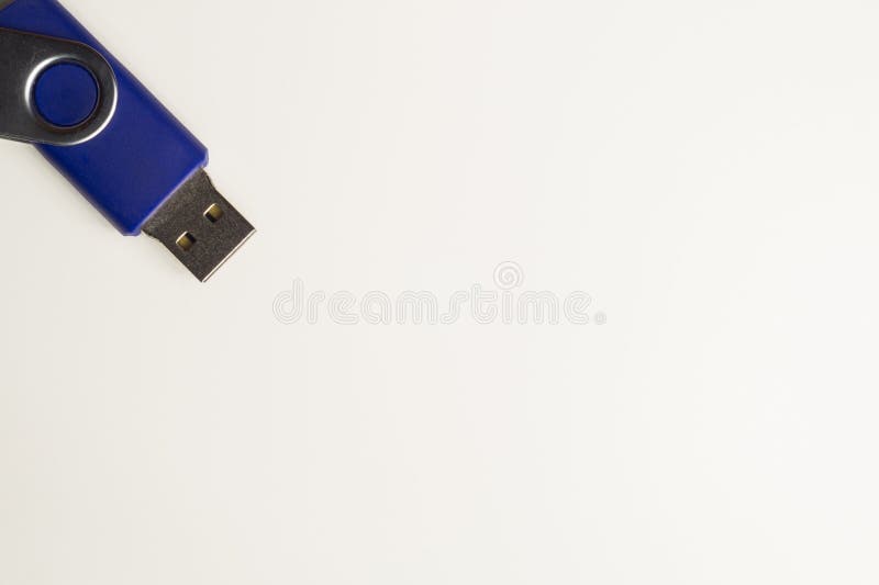 Memory Stick Isolated on White Background Stock Photo - Image of ...