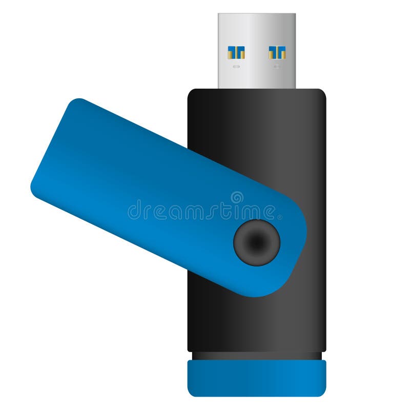 Memory Stick Vector Illustration Stock Vector - Illustration of ...