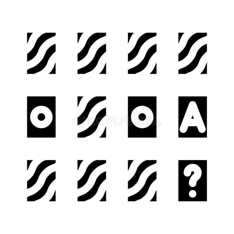 Memory Training Glyph Icon Vector Illustration Black Stock Vector ...