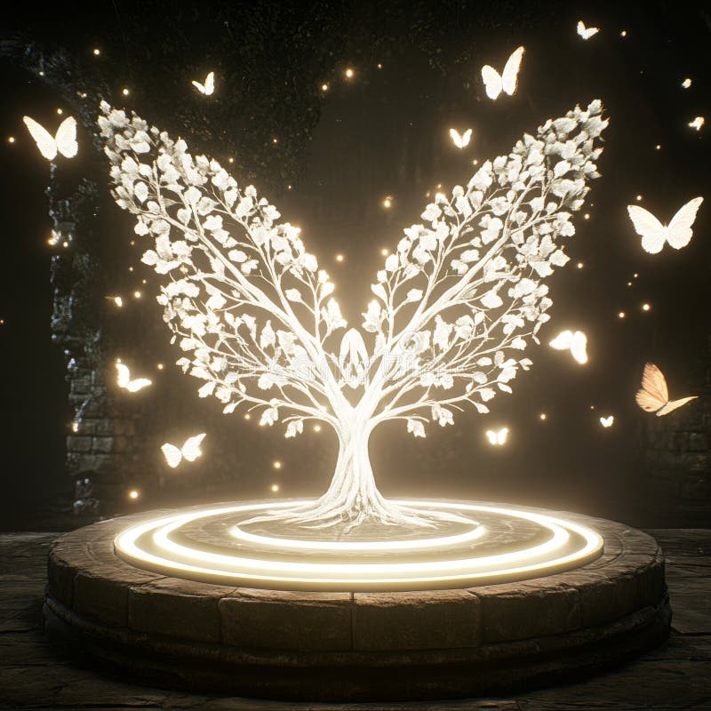 A Memory Tree, with Each Leaf Representing a Moment Captured in Time ...