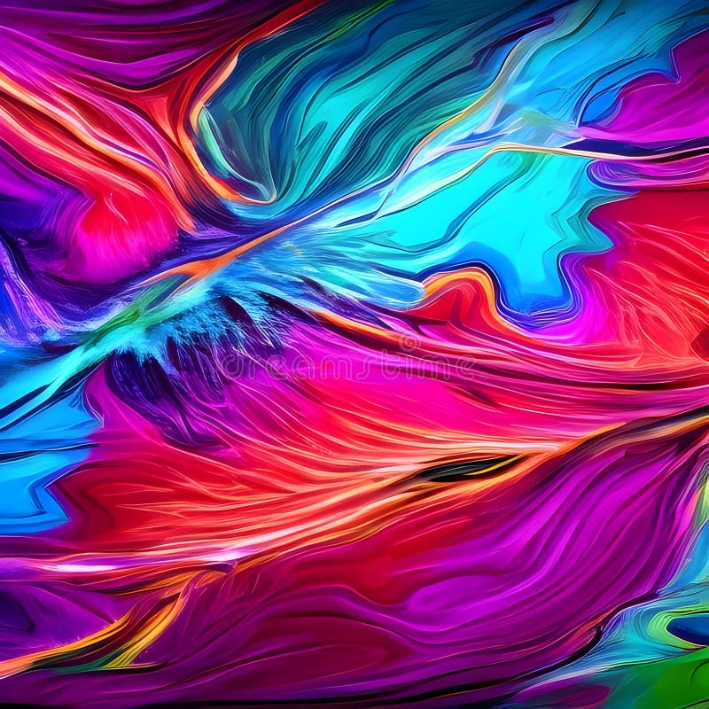 Memphis Abstract Background for Wallpaper. Fluid Shapes Composition ...