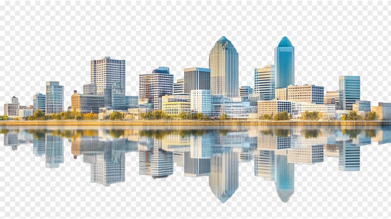 Memphis city skyline stock image. Illustration of line - 341524963