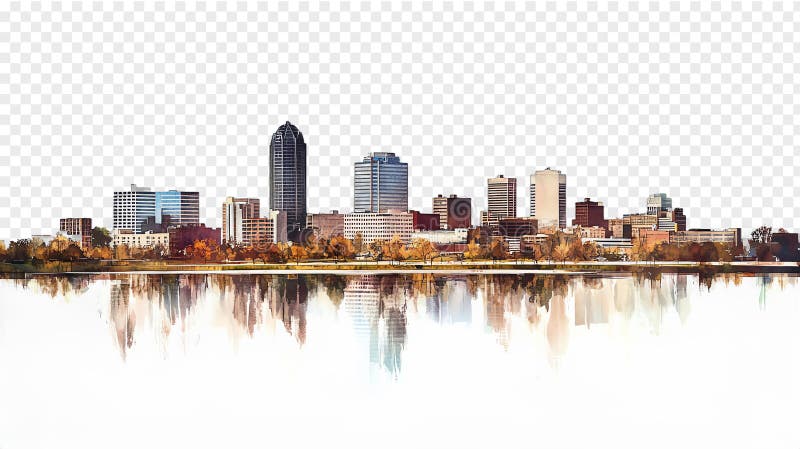 Memphis city skyline stock photo. Illustration of tower - 341525018