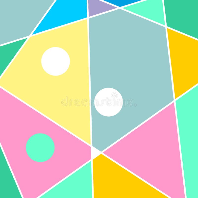 Memphis Style Abstract Art Set Stock Illustration - Illustration of ...