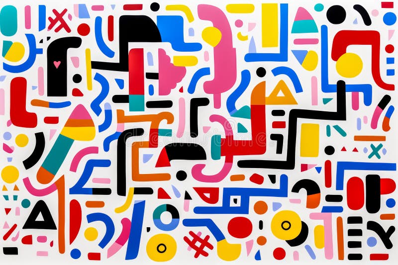 Memphis Design for Fashion stock image. Image of minimalist - 305289085