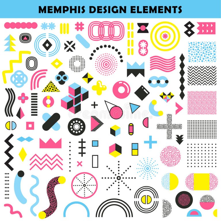 Decorative Memphis Patterns Stock Illustrations – 3,621 Decorative ...