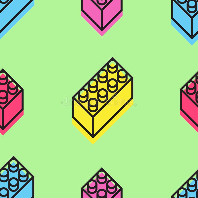 Lego Outline Stock Illustrations – 400 Lego Outline Stock Illustrations ...