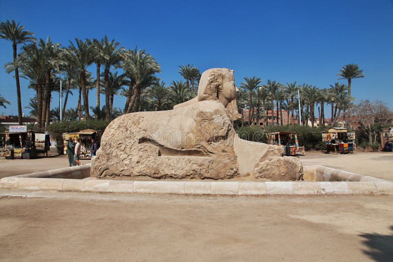 Memphis, Egypt - 04 Mar 2017: Memphis is the Ancient Capital of Egypt ...