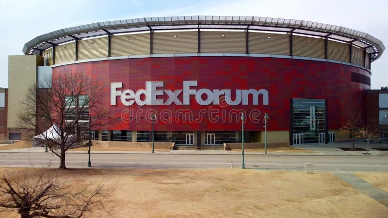Memphis and the Fedex Forum Stock Footage - Video of aerial, forum ...