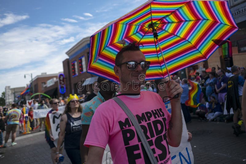 Memphis Gay Pride Parade 2017 Imagen de archivo editorial - Imagen de ...