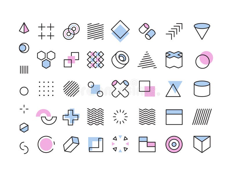 Abstract Contour Map with Different Relief. Topographic Vector ...